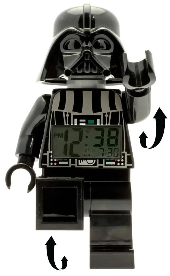 Hodiny s budíkem LEGO® Star Wars Darth Vader