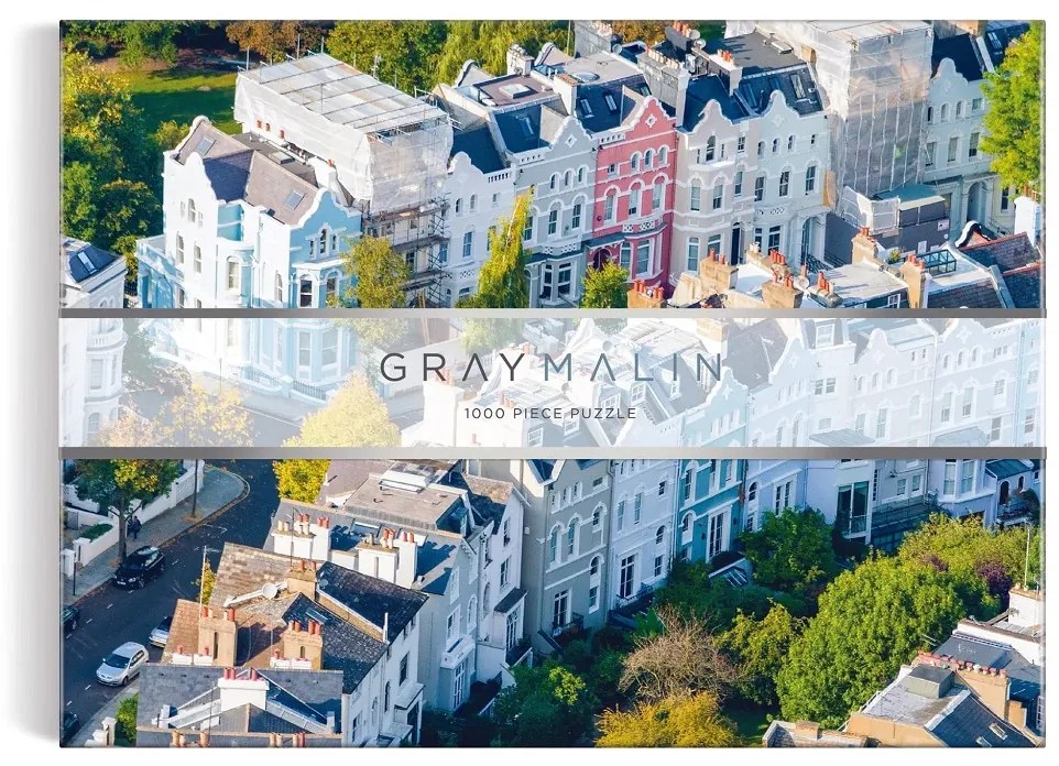 Galison Puzzle Grey Malin Notting Hill 1000 dílků