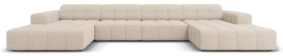 Béžová rohová pohovka (do "U") Chicago – Cosmopolitan Design