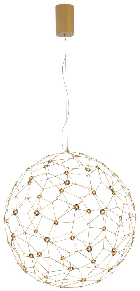 LED lustr Sole 60 zlaté