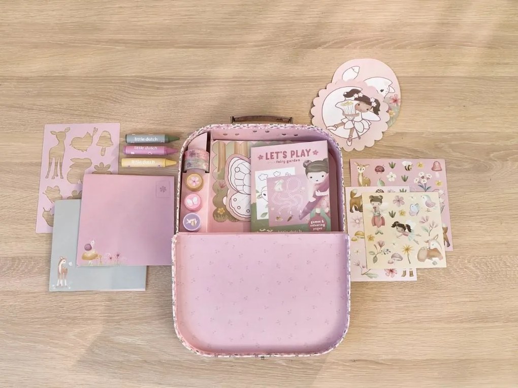 Little Dutch Kreativní sada Rosa v kufříku