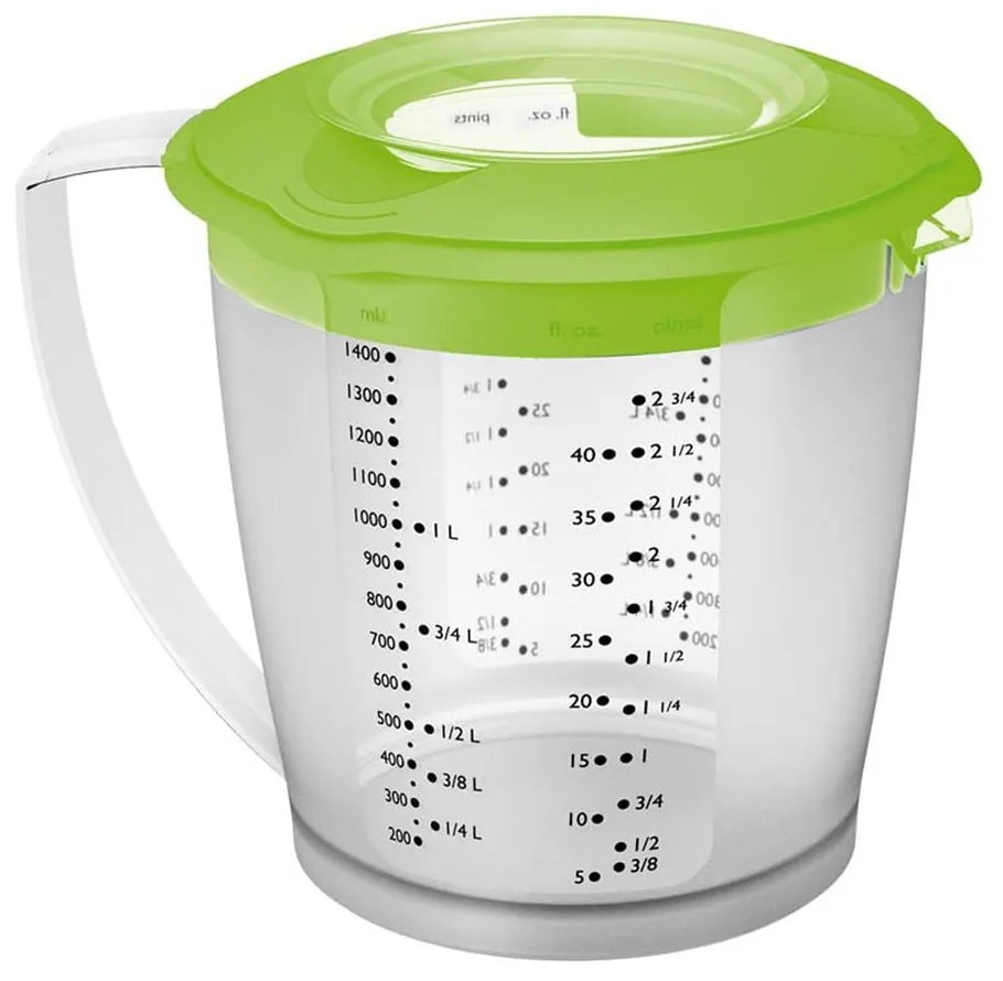 Zelená odměrka Westmark Helena, 1.4 l