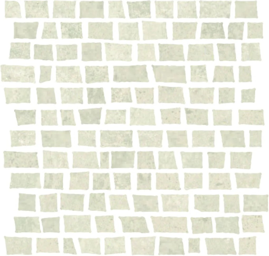 Mozaika Cir Metallo bianco 30x30 cm mat 1062374