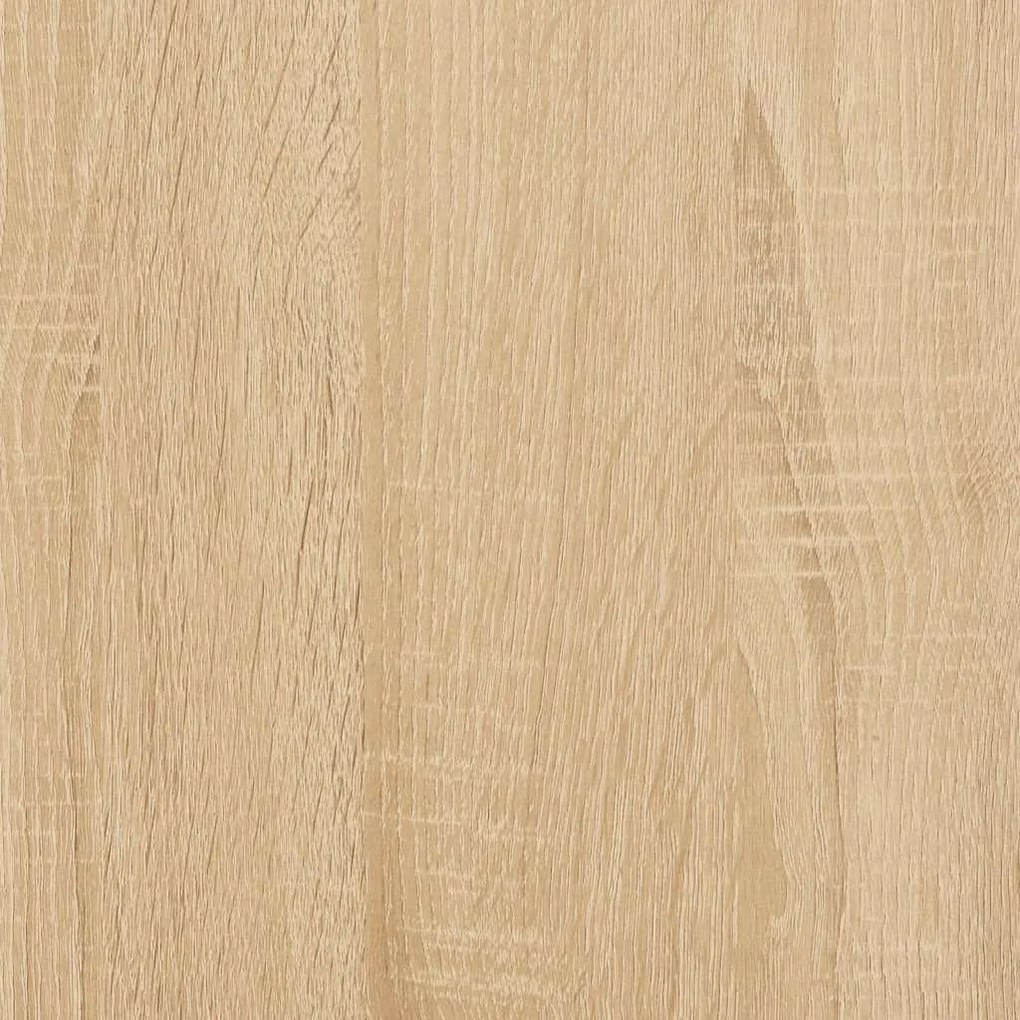 vidaXL Rohový psací stůl 145 x 100 x 76 cm dřevotříska [801092] Barva: dub sonoma