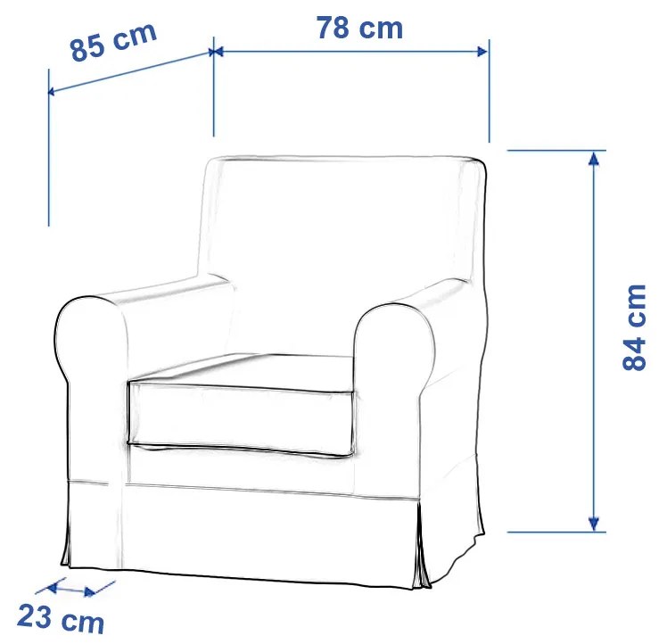 Potah na křeslo IKEA Ektorp Jennylund