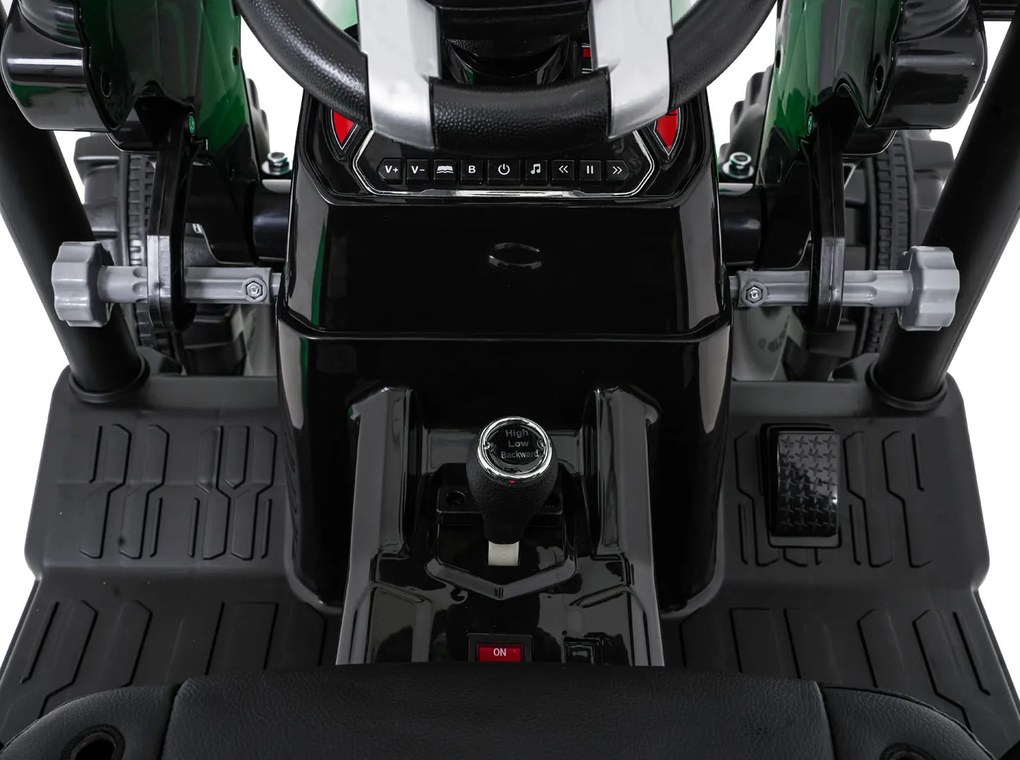 Ramiz MEGA traktor D68 s přívěsem zelený