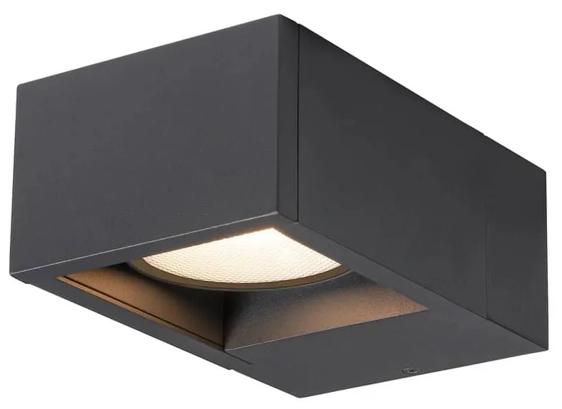 SLV Eskina Frame WL, venkovní nástěnné svítidlo, LED 15W 3000/4000K, antracit, 11,5x18cm, IP65