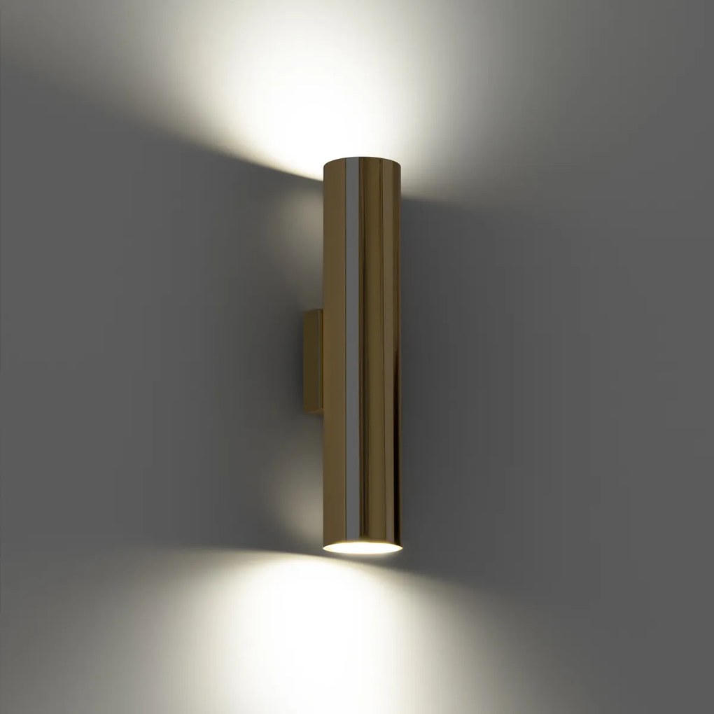 Sollux Lighting Nástěnné svítidlo LAGOS 2 leštěné zlaté