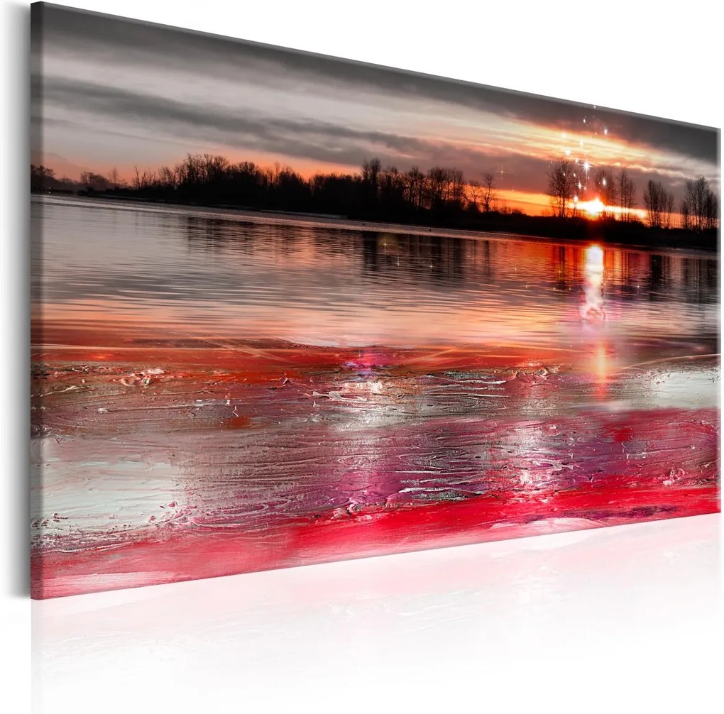 Murando DeLuxe Červené jezero Velikost: 111x74 cm