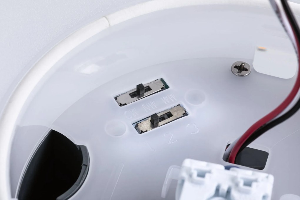 P 94956 LED venkovní nástěnné svítidlo Aureva pohybové čidlo IP65 kruhové 220mm 2200 - 4000K 20,5W 230V antracit/bílá polykarbonát - PAULMANN