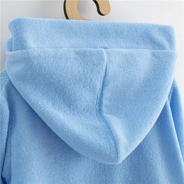 Dětský froté župan New Baby blue velikost 80/86
