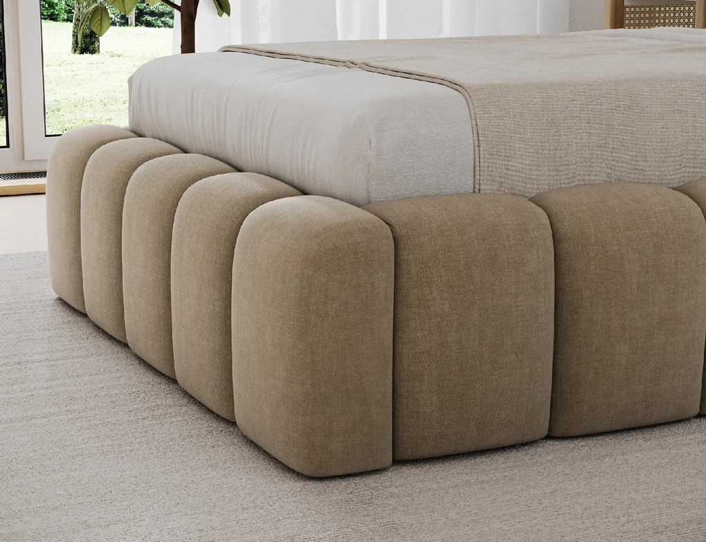 Postel Lamica 90x200 + Dřevěný rám/Standardní zdvih/kontejner