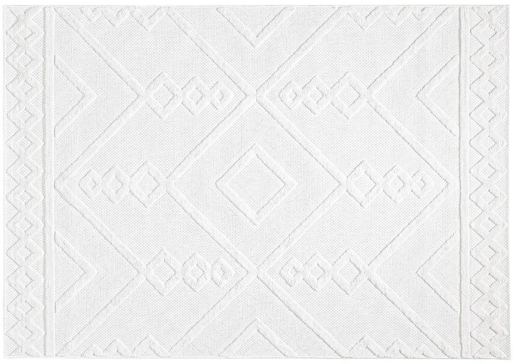 CONCEPTUM HYPNOSE Koberec SILVA bílý 80x150cm vzor 961ELT1949