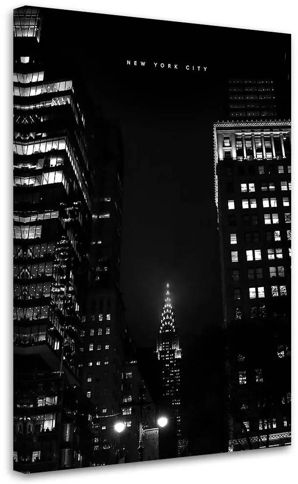 Gario Obraz na plátně New York uprostřed noci - Nikita Abakumov Rozměry: 40 x 60 cm