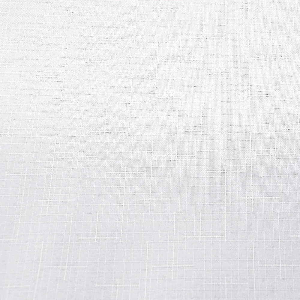 Olzatex Nešpinivý / teflonový látkový ubrus UNI 3018 BÍLÁ, 120x140cm (obdélník)