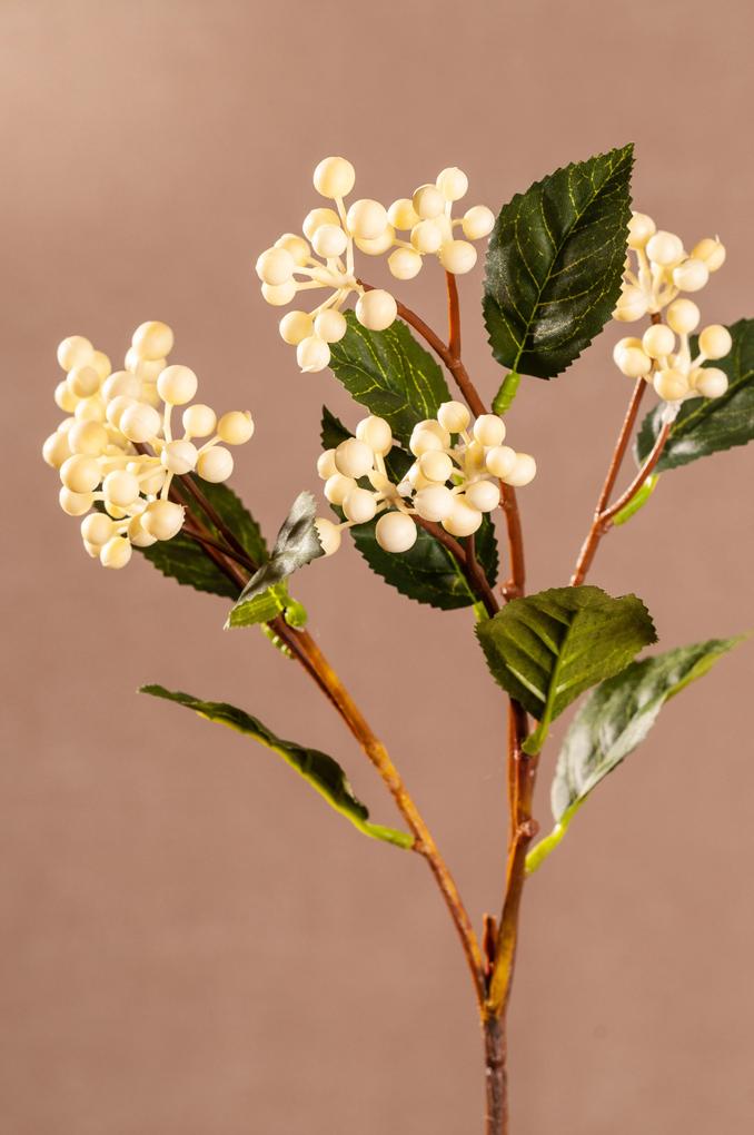 Paramit WILD BERRY SPRAY Aranžovací květina bílá 53 cm