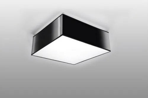 Přisazené svítidlo SOLLUX Horus 25cm E27 1x60W bez zdroje SL.0142 černá