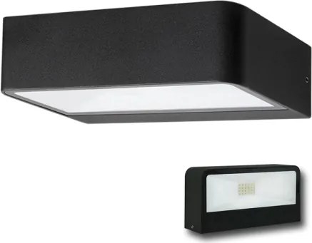 LED svítidlo McLED Cygnus, 8W, 3000K, IP65, černá ML-518.001.19.0