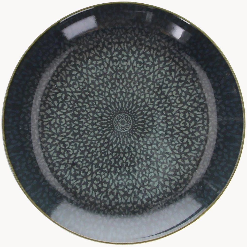 Sada porcelánových snídaňových talířů Oriental, 6 dílů