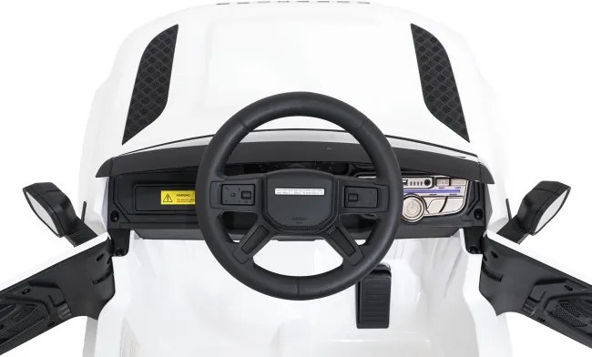 Elektrické autíčko Land Rover Defender bílé