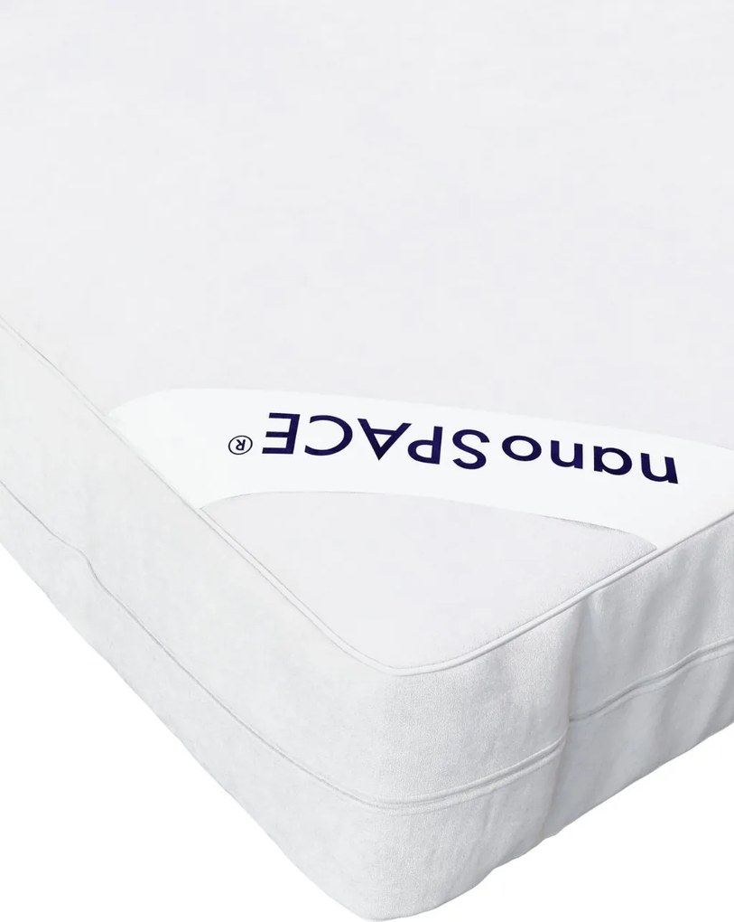 nanoSPACE Dětský protiroztočový povlak na matraci nanoSPACE – se zipem 60x120 / 70 x 140 rozměr: 60 x 120 x 8 cm
