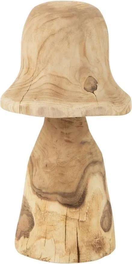Přírodní dřevěná dekorace houba Mushroom M - Ø 20*42 cm