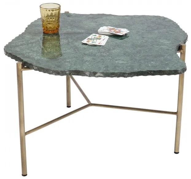 KARE DESIGN Konferenční stolek Piedra 76×72 cm šedá 43,5 × 76 × 72 cm