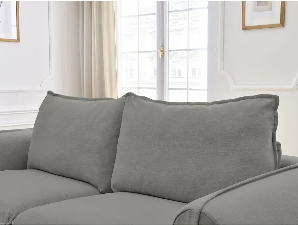 Tmavě šedá pohovka na každodenní spaní/rozkládací 236 cm Archimede – Bobochic Paris
