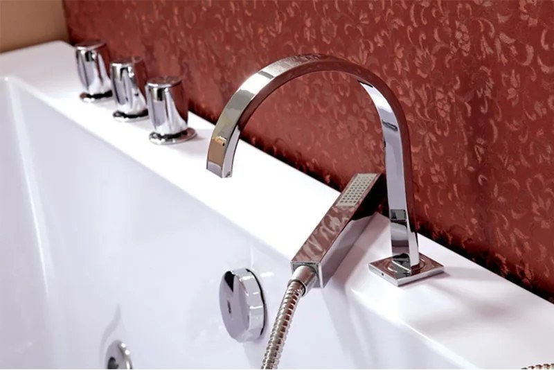 BPS-koupelny Hydromasážní vana HYD-RA640 180x90 bez ohřevu vody
