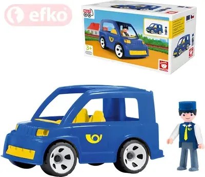 EFKO Igráček MultiGO Pošťák / Auto s figurkou / od 3 let