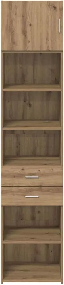 Vysoký bufet Artisanový dub 50 x 42,5 x 225 cm Kompozitní dřevo 3402816
