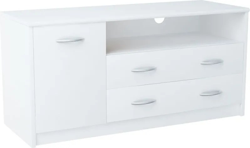 RTV stolek ROBI 110 bílá (110 x 55) cm