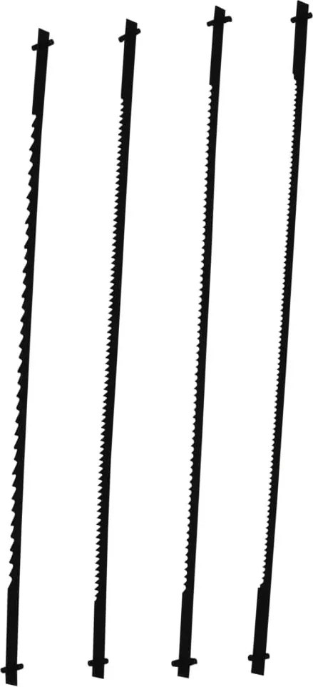 vidaXL Sada lupénkové pily se 108 díly 125 W 252 mm [142322]