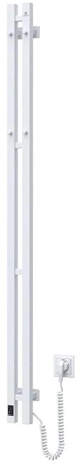 Navin Elektrický sušák na ručníky s term. SILOUETTE 200W/230V 150,6 cm IP44 bílá pravá 12-134053-0915
