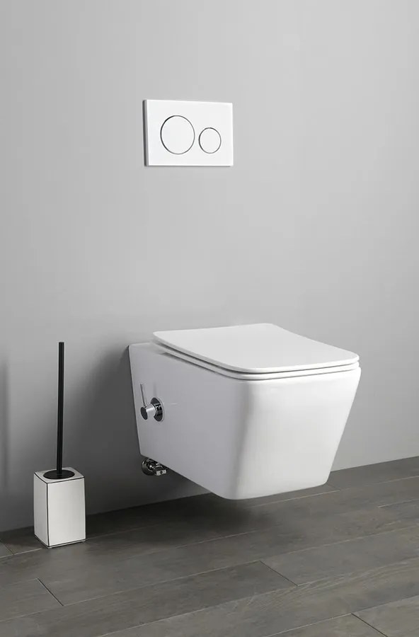 Sapho Sapho, PORTO bidet závěsný, 36x52 cm, bílý, PZ4015