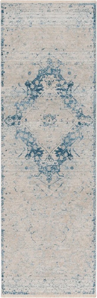XXXLutz BĚHOUN, 80/150 cm, modrá Kayoom - Online Only koberce & rohožky - 005937174403