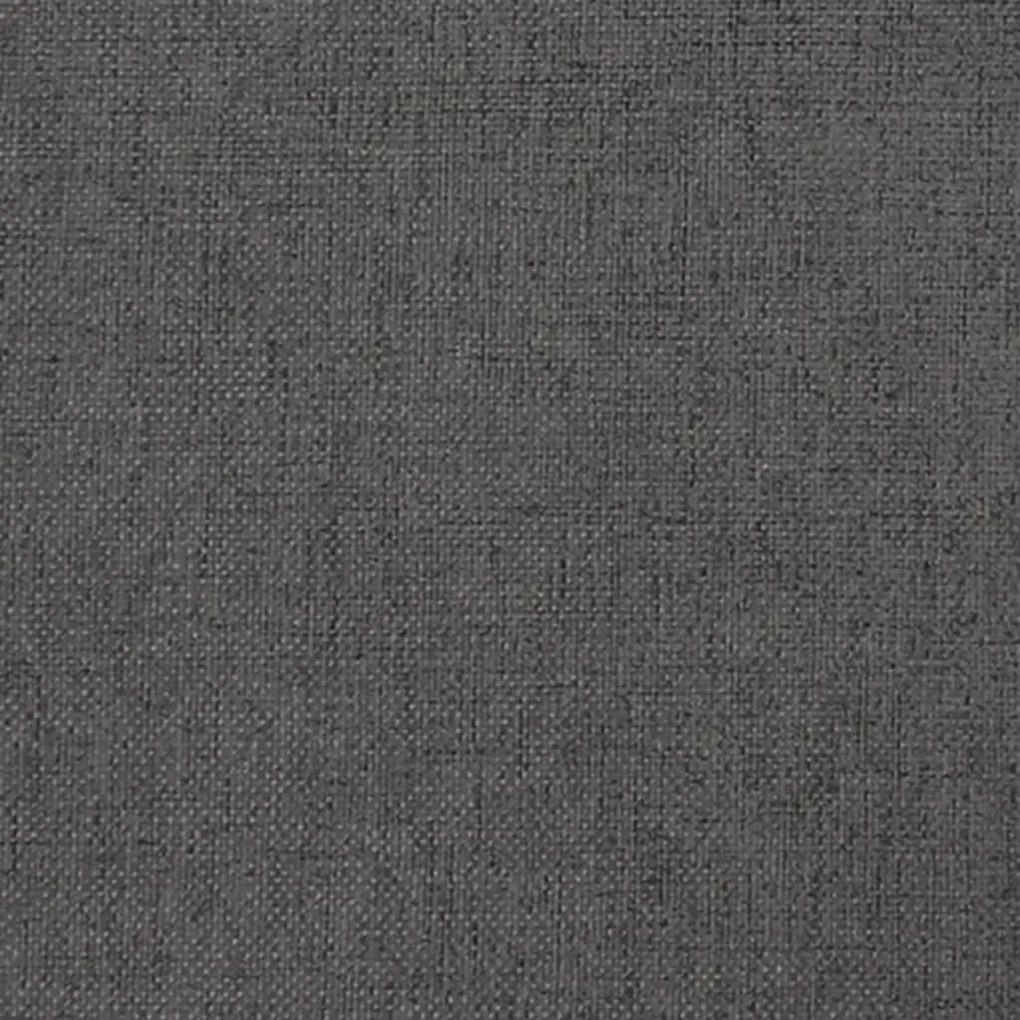 Jídelní židle 2 ks tmavě šedé textil - Default Title