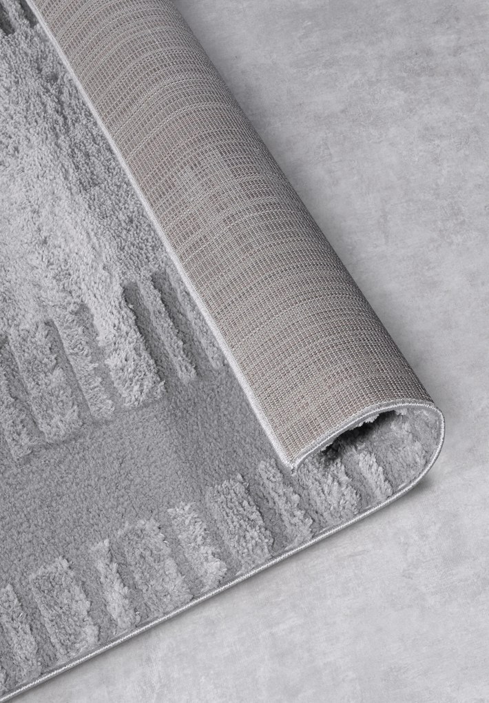 ELLE Decoration, Kusový koberec Gallery 106088 Light Grey z kolekce Elle, 80x120, šedá, ložnice