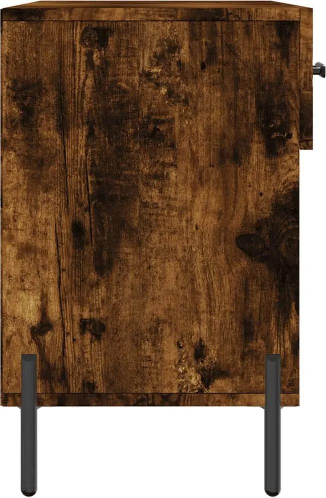 vidaXL Botník 102 x 35 x 55 cm kompozitní dřevo [829753] Barva: bílá s vysokým leskem