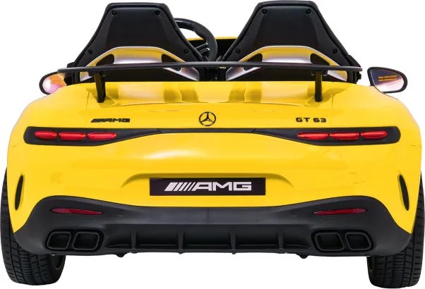Elektrické autíčko Mercedes Benz GT63 AMG žluté
