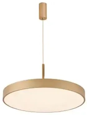 Moderní LED lustr Marcello 40 Cct zlatá s dálkovým ovládáním