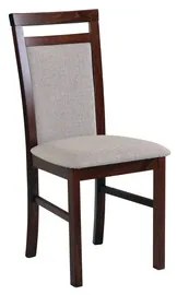 Jídelní židle MILANO 5 Bílá Tkanina 8B