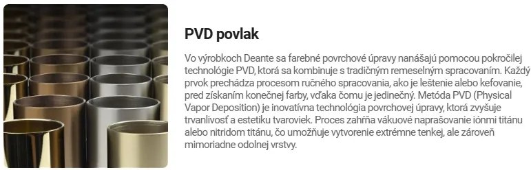 Deante Eridan, vysoká dřezová baterie s výsuvným výtokem pro filtrovanou vodu h-333, grafitová, DEA-BRE_D75M