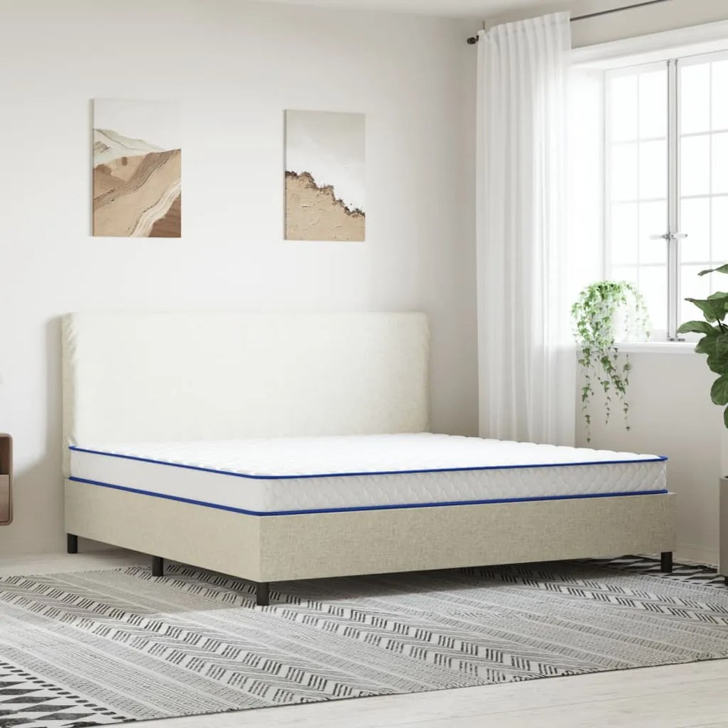 Matrace paměťová pěna 200x180x17 cm měkká 241076