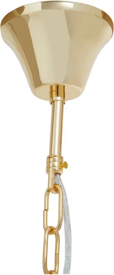 Kovové závěsné svítidlo ve zlaté barvě Glamour – Premier Housewares