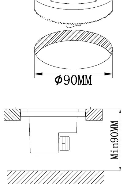 Eglo 93482 - LED Venkovní nájezdové svítidlo LAMEDO LED/2,5W/230V IP65