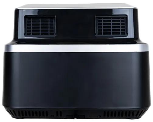Dvojitá multifunkční horkovzdušná fritéza Patricca Finestra Duo / 2600 W / 220-240 V / LED displej / černá
