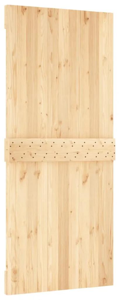 Dveře NARVIK 90 x 210 cm masivní borové dřevo,  154433
