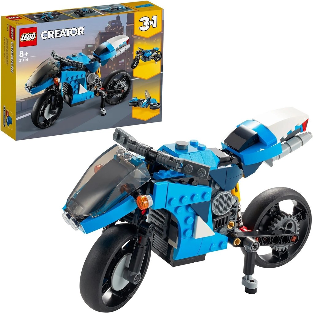 Lego stavebnice lego creator 31114 supermotorka