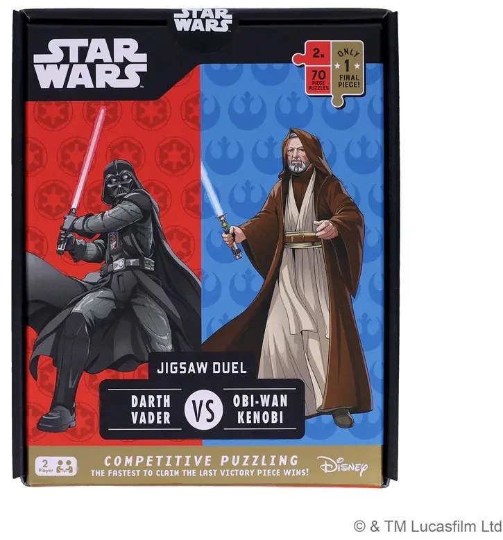 Ridley's Games Puzzle Stars Wars duel 2x70 dílků